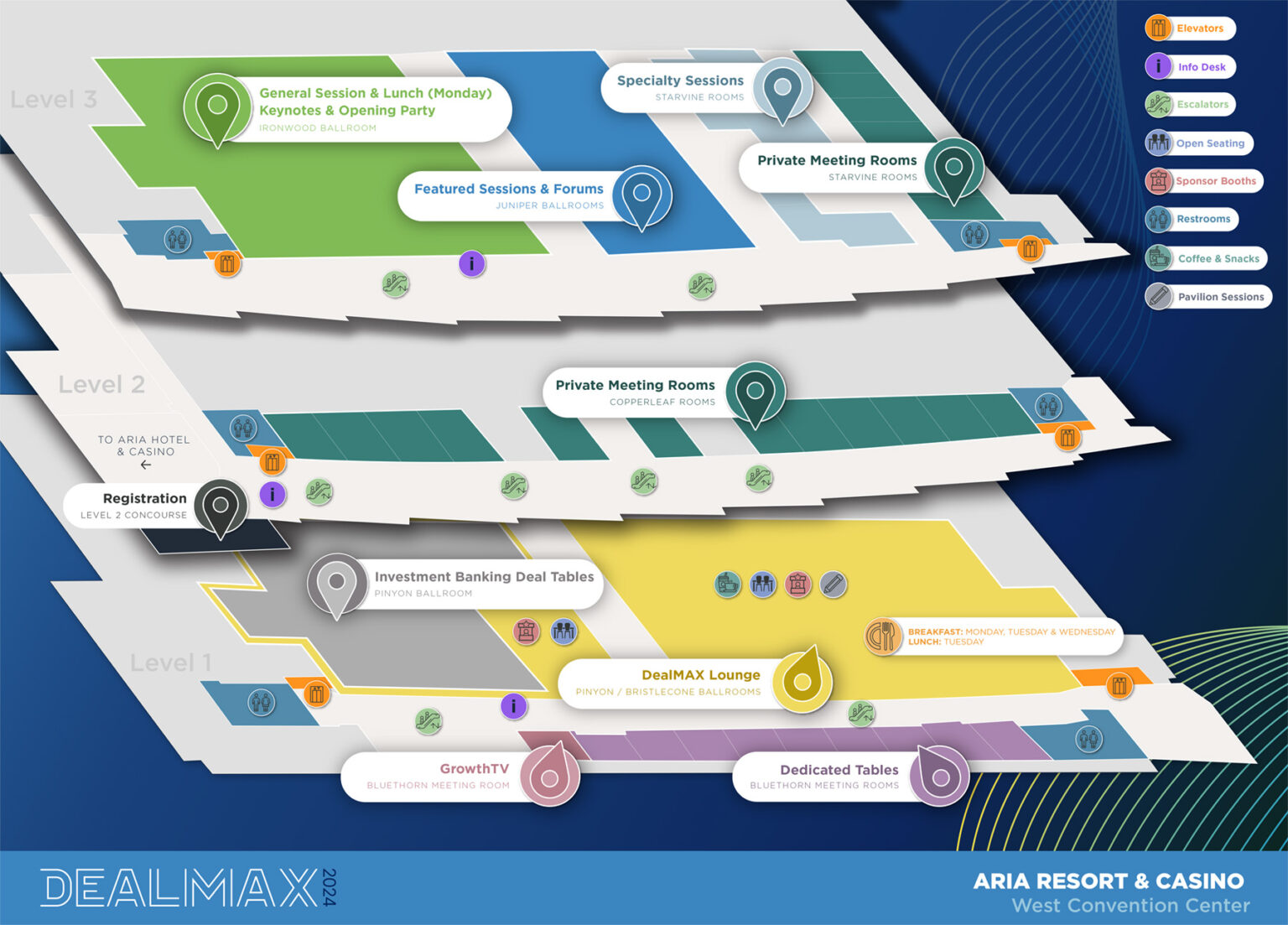 Venues & Maps – DealMAX® 2026